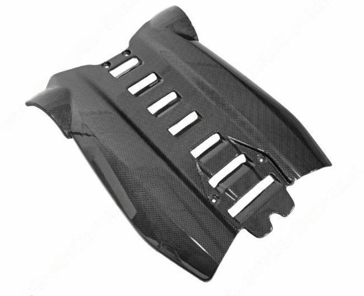 Carbon Fiber Center Intake Panel Cover - Ferrari 488 GTB/Spider ...