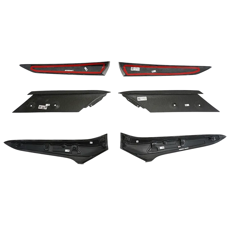 C8 Corvette Z06 Visible Carbon Fiber Intake Trim Scoop Kit ...