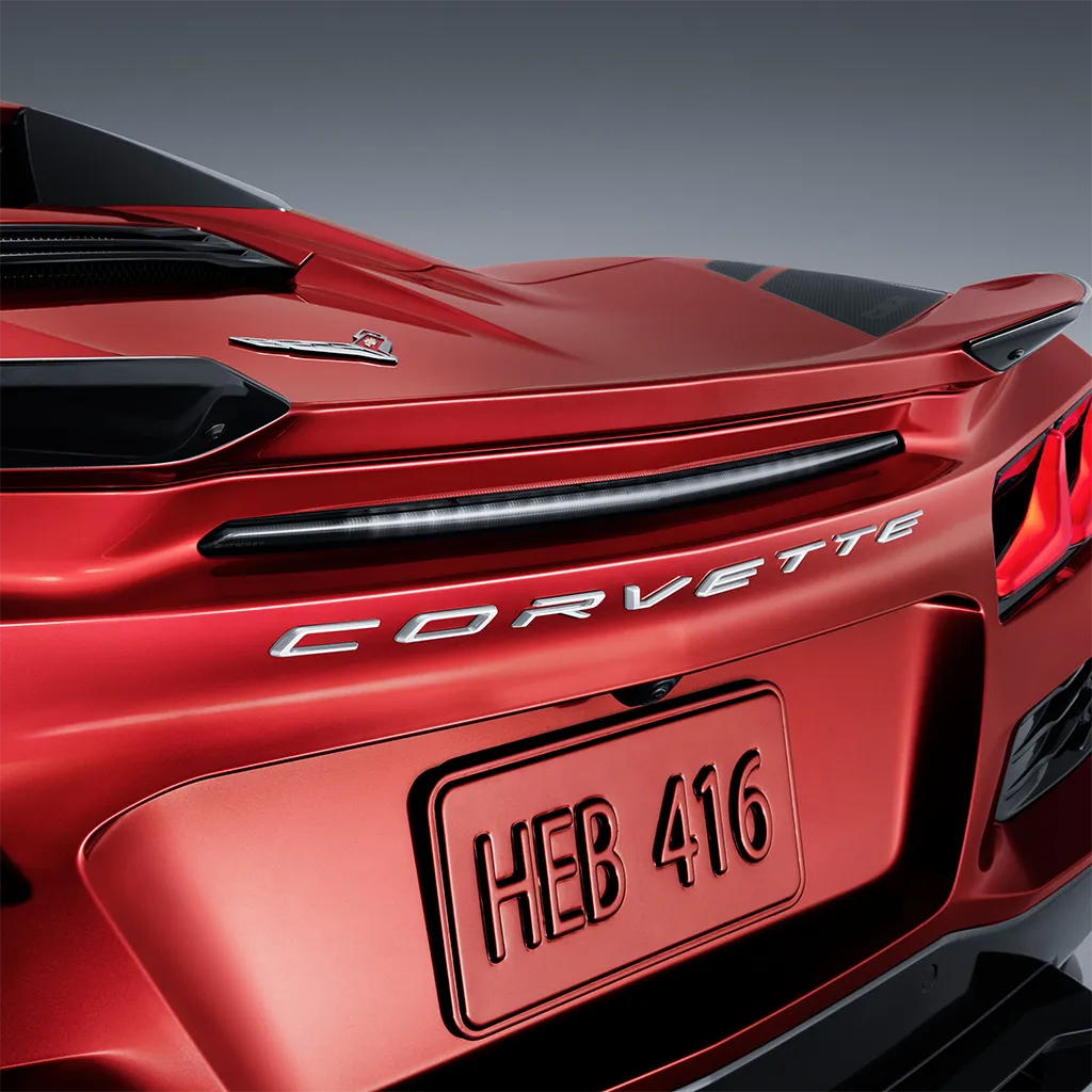 2024 2025 2026 Corvette C8 Z06 ZO6 Rear Bumper Letters Nameplate OEM G ...