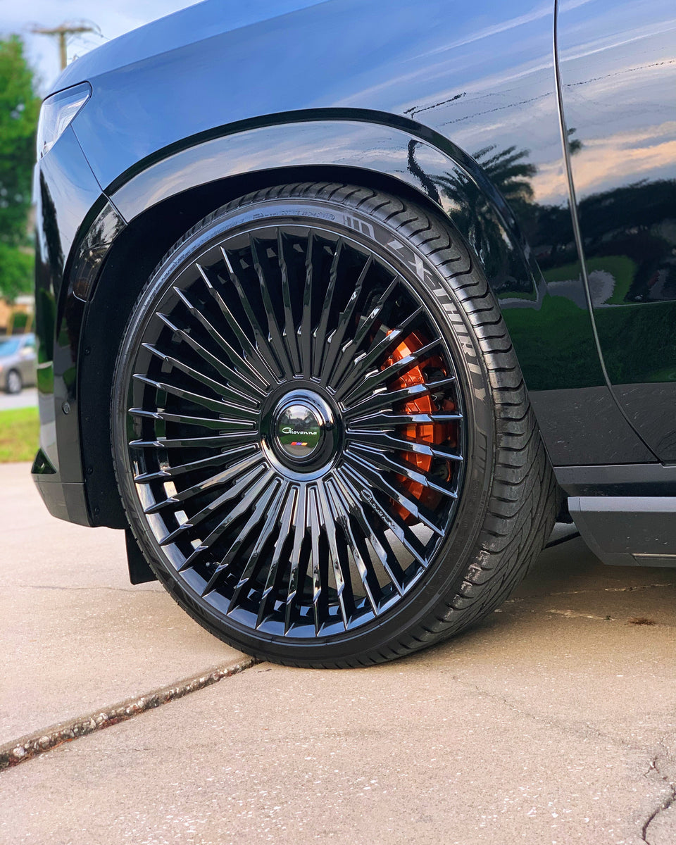 Cadillac Escalade 5th Generation Drop Spindles + Rear Adjustable Lower ...