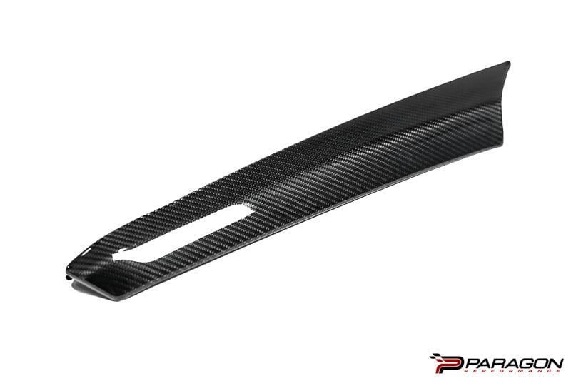 CCS C8 CORVETTE CARBON FIBER UPPER RIGHT CENTER CONSOLE TRIM ...