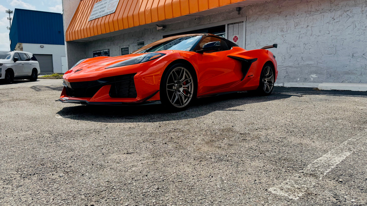 Corvette C8 Z06 Z07 Visible CARBON FIBER Rocker Panels Side Skirts OEM ...