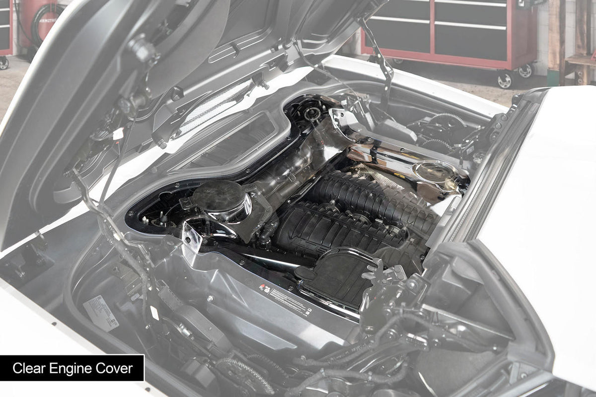 Corvette C8 / Z06 HTC - Clear Engine Cover - EBC-CV-C8-001 ...