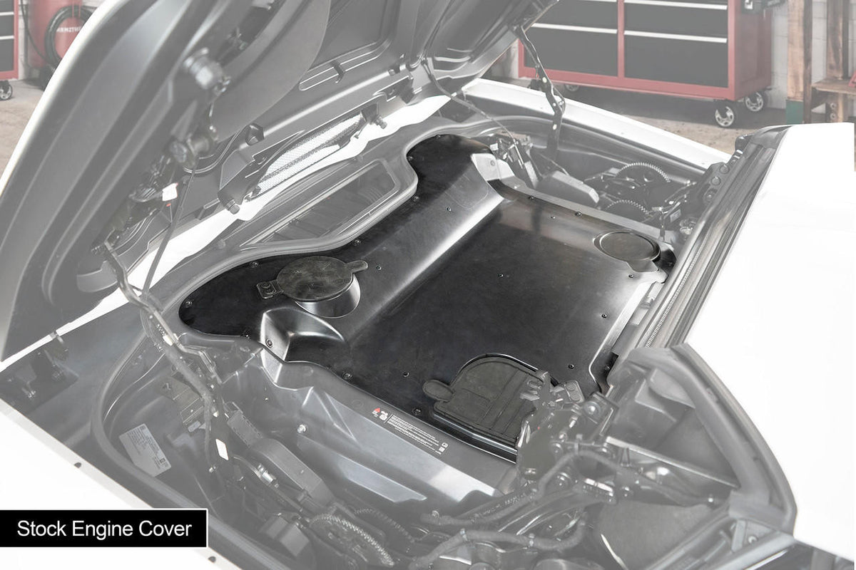 Corvette C8 / Z06 HTC - Clear Engine Cover – Performance Corvettes