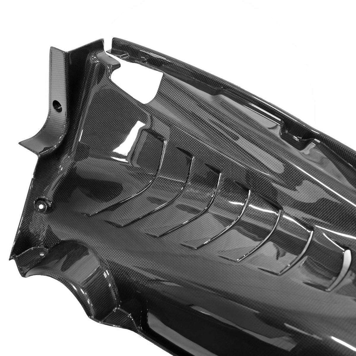 Carbon Fiber Coupe Engine Bay Panels - Ferrari F8 Tributo/Pista (Coupe ...