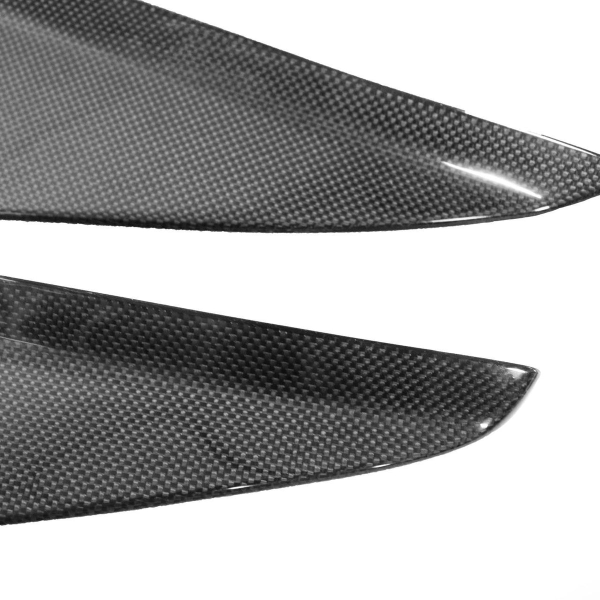 Carbon Fiber OEM Style Rear Diffuser Fins - Ferrari 458 Spider/Coupe ...
