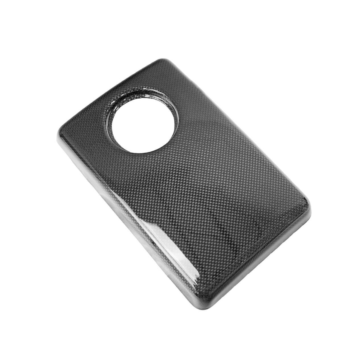 Flat Top Carbon Fiber Coolant Tank Cover Without Tabs - F430 Ferrari ...