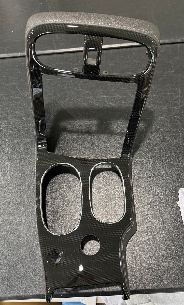 2005 - 2013 Corvette C6 Carbon Fiber Hydro Center Console Radio Shifte ...