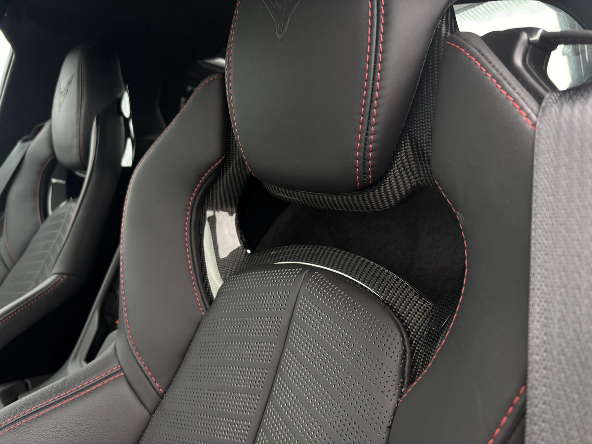 C8 Corvette Stingray GT2 Bucket Seats Interior Seat Covers Conversion ...