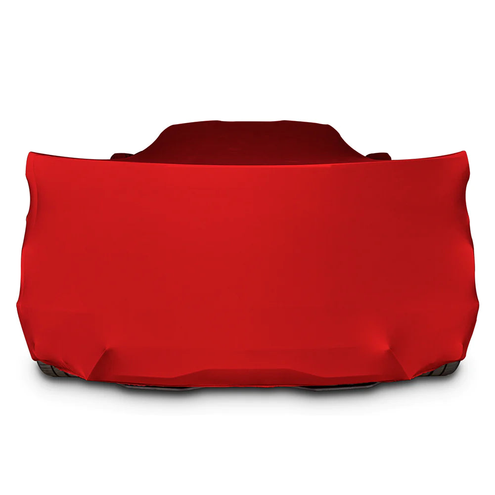 Corvette C8 Car Cover Ultraguard Stretch Satin Red - Indoor Stingray Z ...