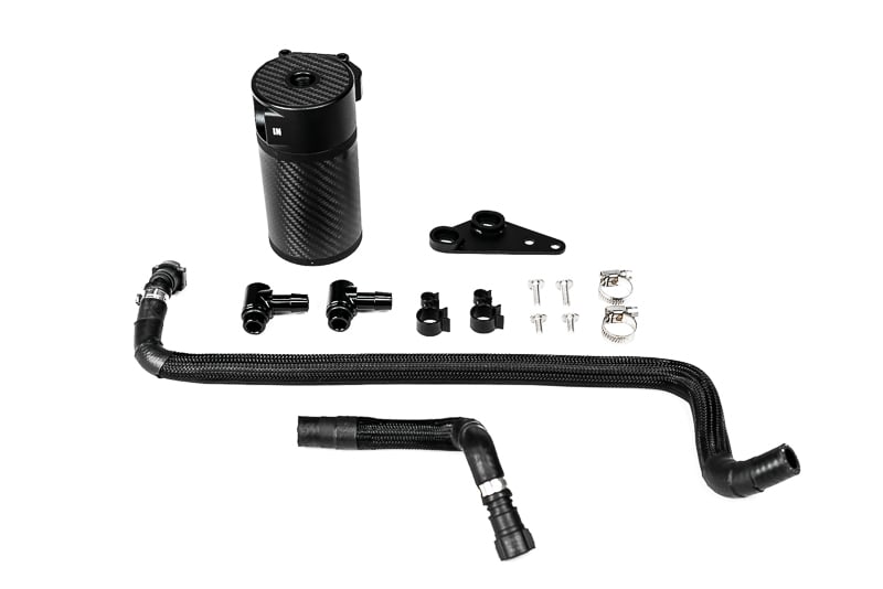 MISHIMOTO C8 CORVETTE CARBON FIBER BAFFLED OIL CATCH CAN - COUPE ONLY ...