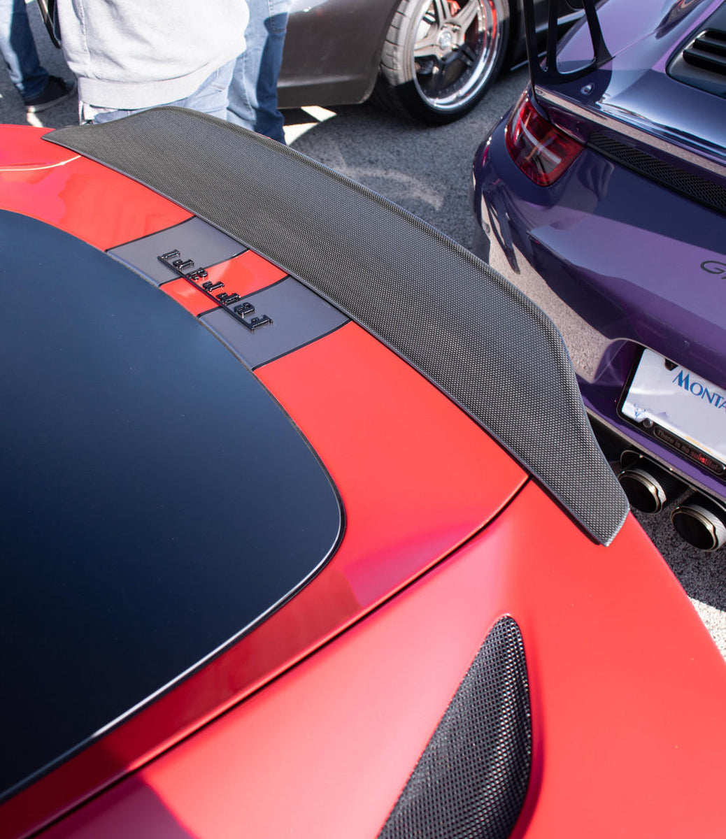 Carbon Fiber Rear Trunk Lid Spoiler, OEM Style - Ferrari F12 Berlinett ...