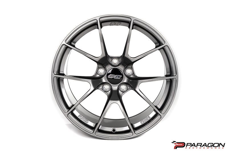 APEX VS-5RS 18X10, 18X12 FORGED C8 CORVETTE WHEELS - ANTHRACITE ...