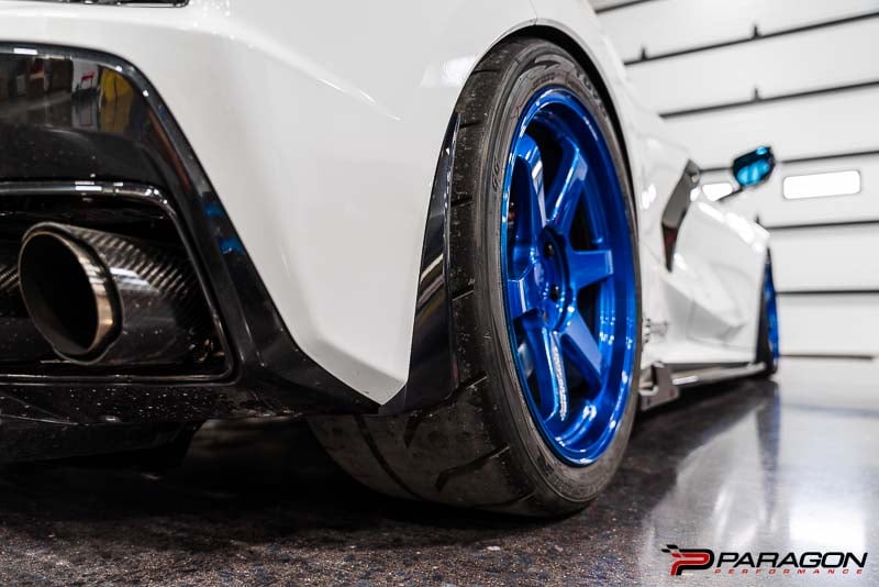 PARAGON C8 CORVETTE EXTENDED SPLASH GUARDS - CARBON FLASH – Performance ...