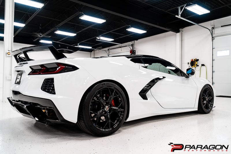 C8 CORVETTE ROCKER PANEL EXTENSIONS - BLACK – Performance Corvettes