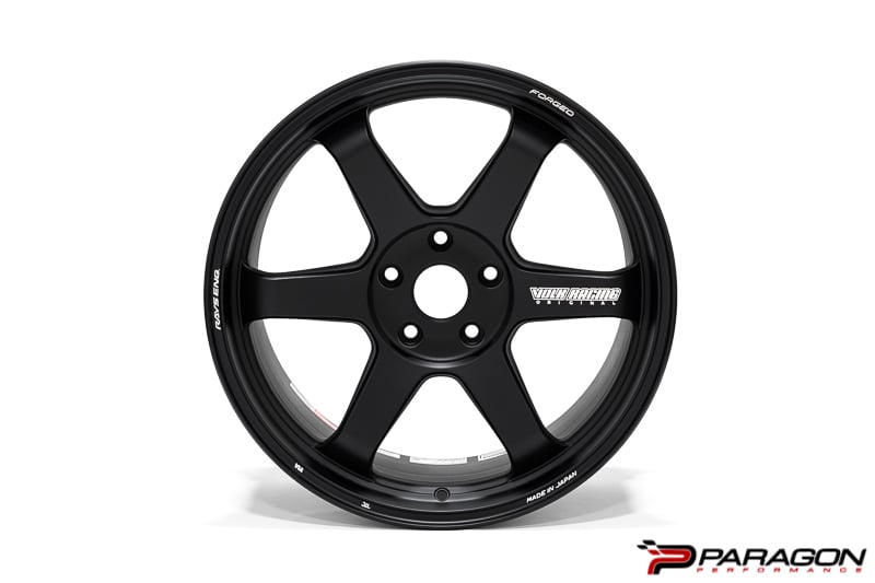 VOLK RACING TE37 C8 CORVETTE 19X9.5 ET36, 20X11 ET39 - MATTE BLACK ...