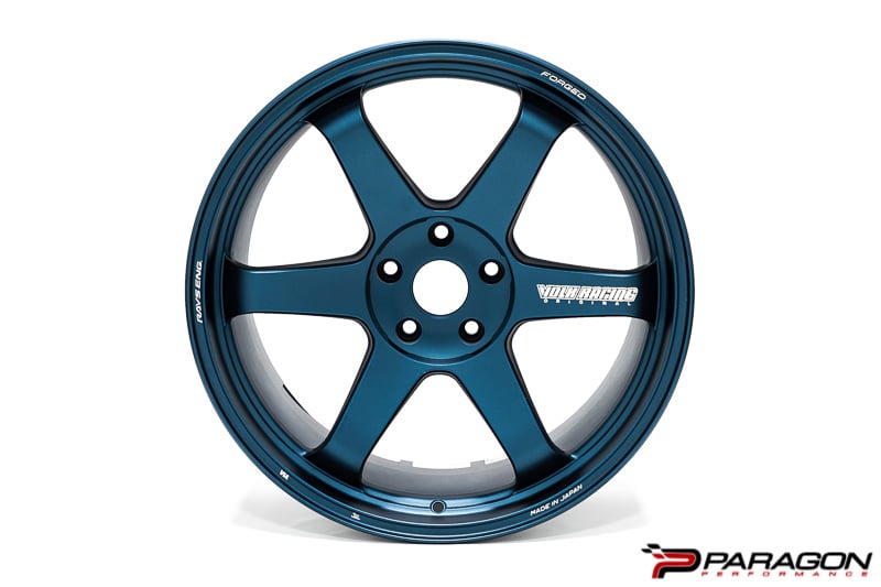 VOLK RACING TE37 C8 CORVETTE 19X9.5 ET36, 20X11 ET39 - MATTE BLUE ...