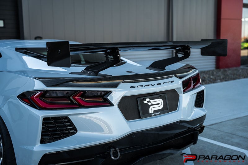 VERUS ENGINEERING C8 CORVETTE UCW C8R REAR WING KIT - CONVERTIBLE ...