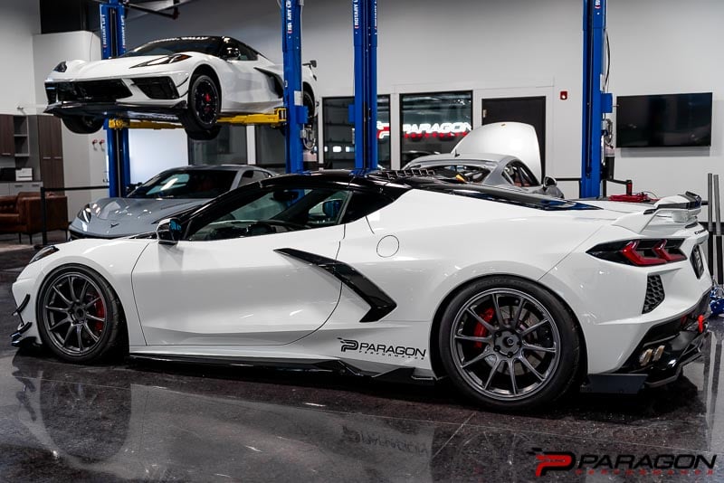 PARAGON C8 CORVETTE VORTEX GENERATORS - CARBON FLASH – Performance ...