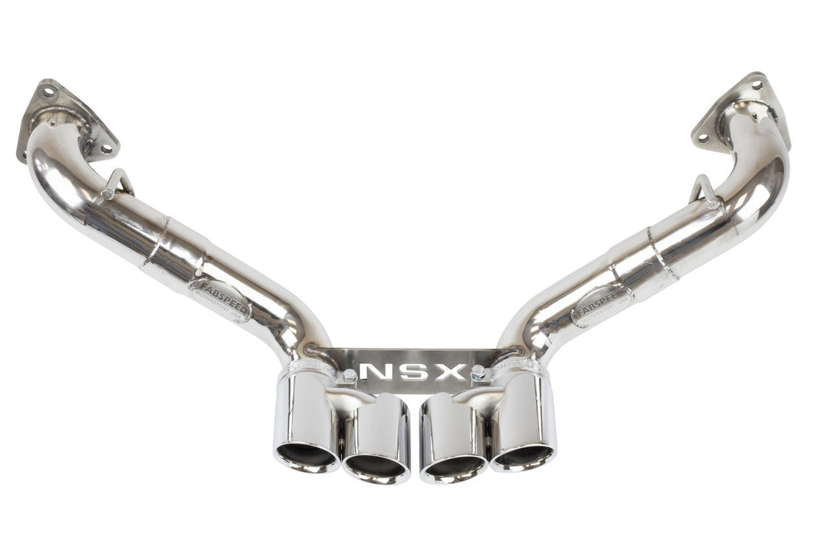 Fabspeed Acura NSX TT / Type S Maxflo Cat Back Exhaust (2017-2022) - F ...
