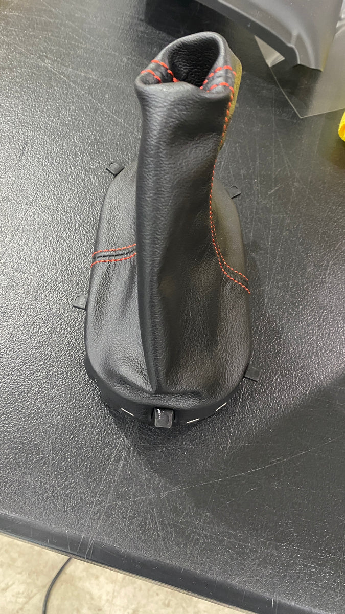 2005 - 2013 Corvette C6 Manual 6 Speed Leather Shift Shifter Boot with ...