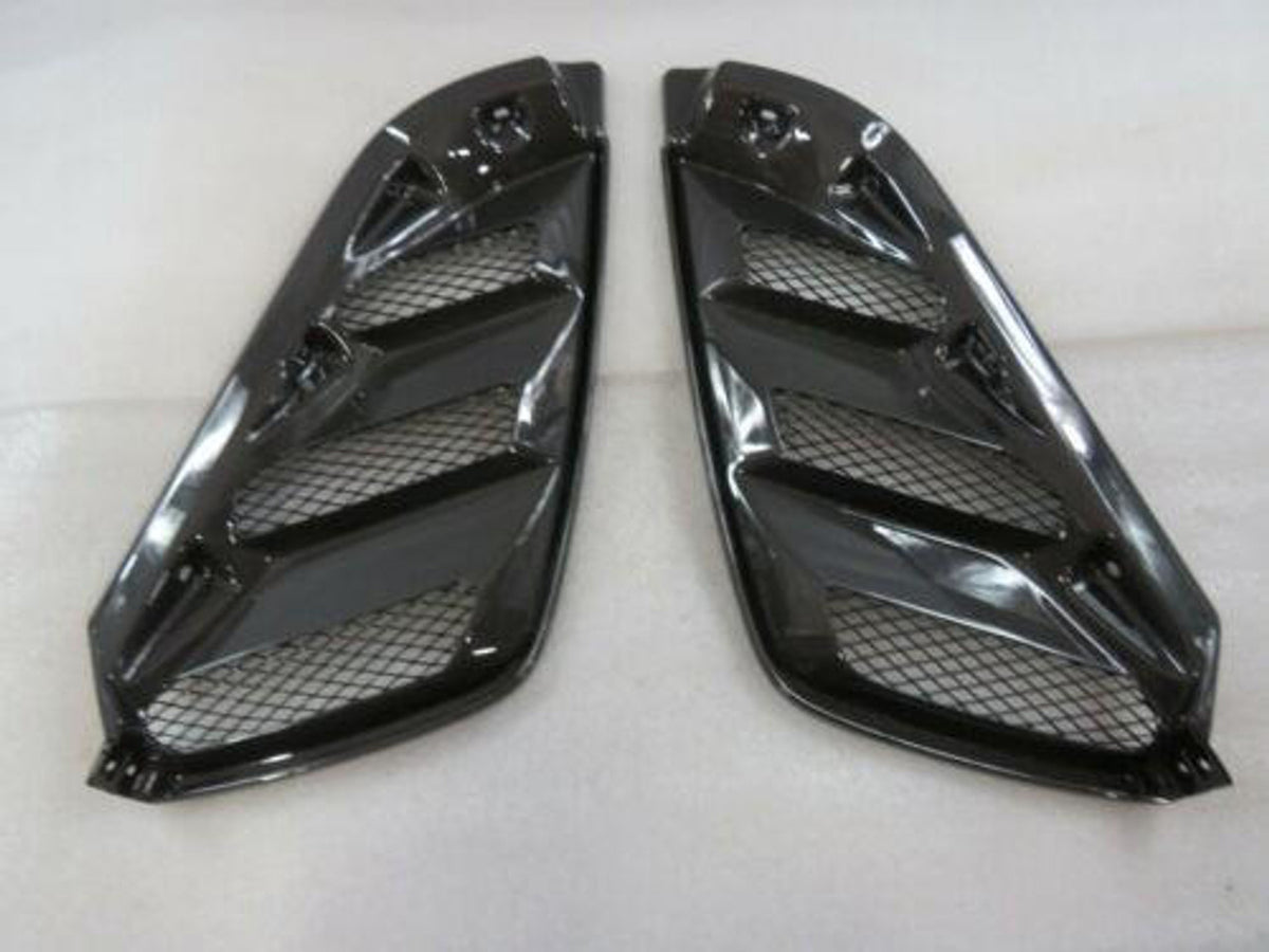 Carbon Fiber Rear Engine Lid Louvers - Ferrari 488 GTB/Spider ...