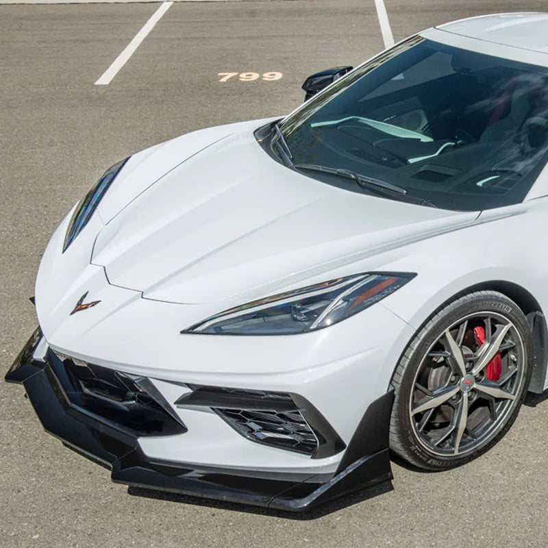Corvette C8 EOS Performance Track Edition (7) Piece Front Splitter Lip ...