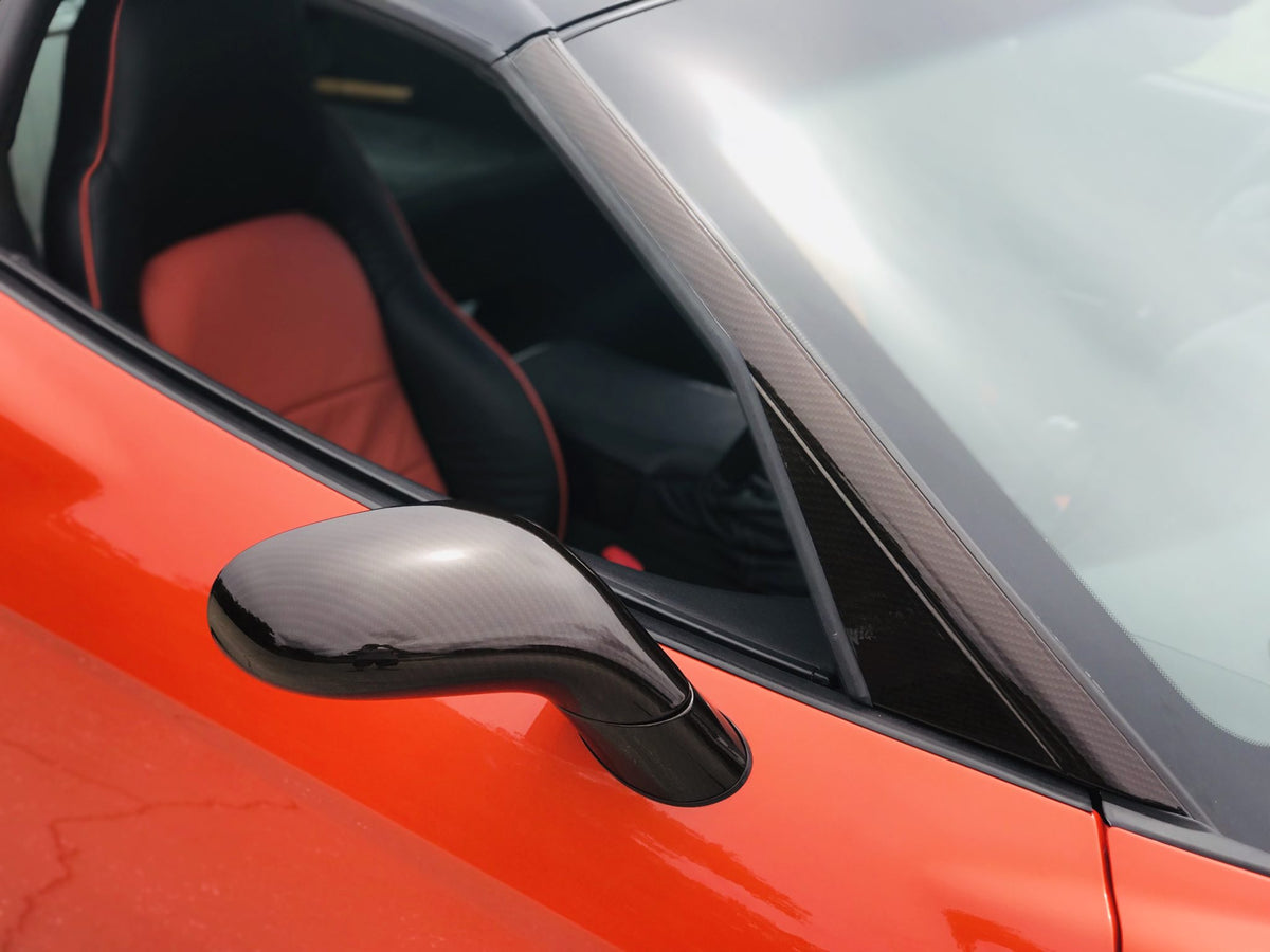 Corvette C4 C5 C6 C7 Body Color Painted Exterior Mirrors - Labor Only ...
