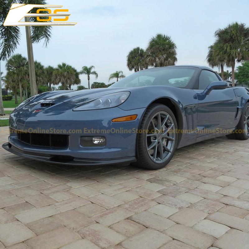 2005 - 2013 Corvette C6 Widebody ZR1 Front Splitter Spoiler Lip Z06 Gr ...