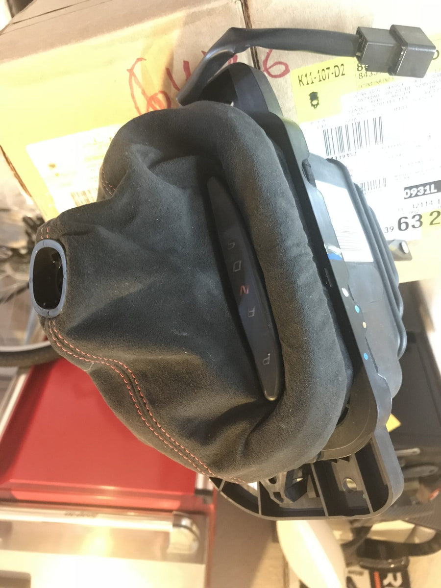 2012 Corvette C6 Leather Shifter Assembly with Boot Automatic Transmis ...