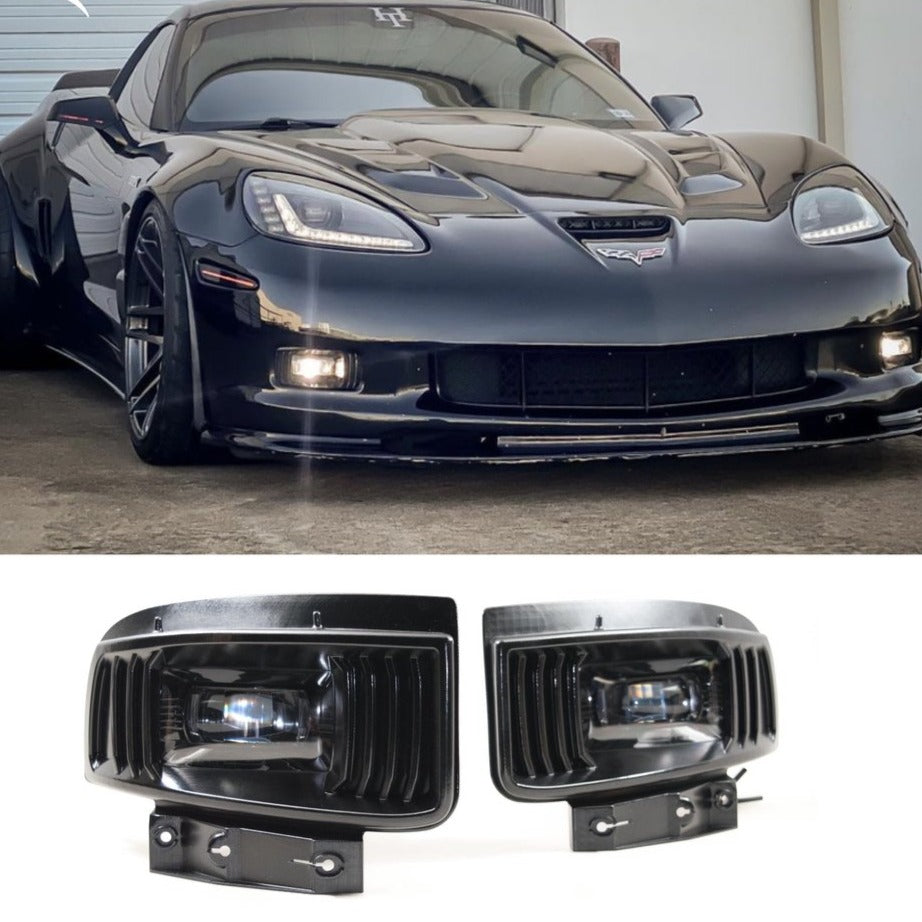 2005 - 2013 C6 Corvette MORIMOTO XB LED Fog Light Lamps Assemblies ...