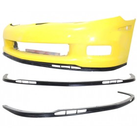 Corvette C6 Z06 Grand Sport Front Chin Spoiler Splitter OEM GM ...