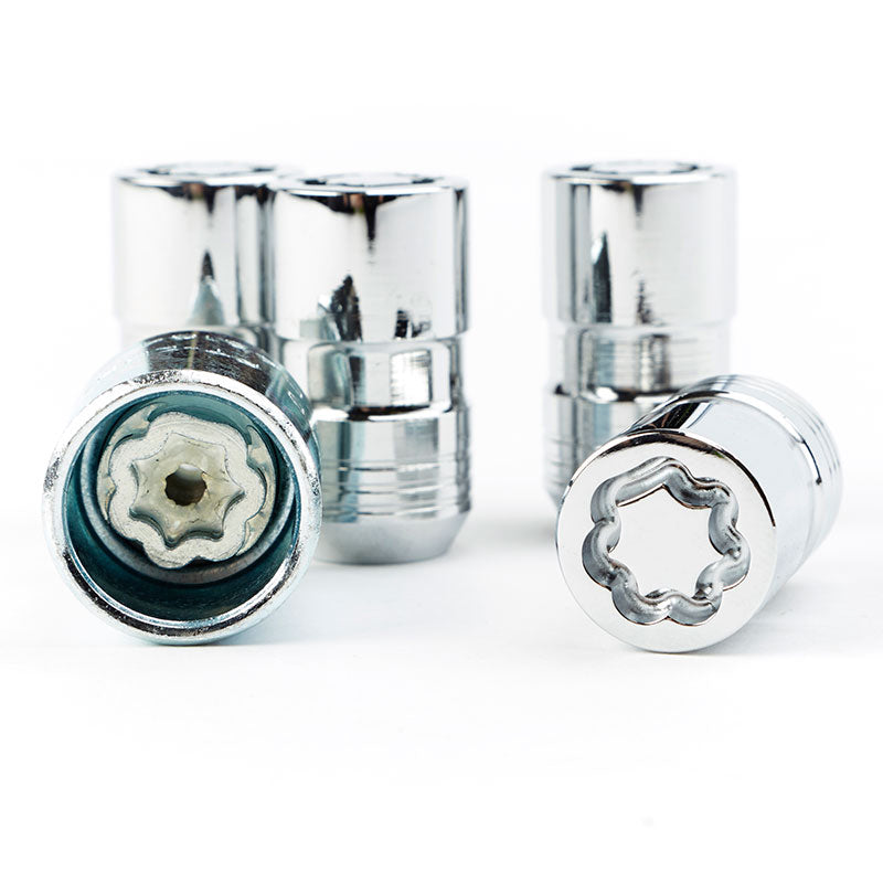 2020 C8 Corvette Stingray Wheel Lock Kit, Chrome, Set of Four Locks An ...