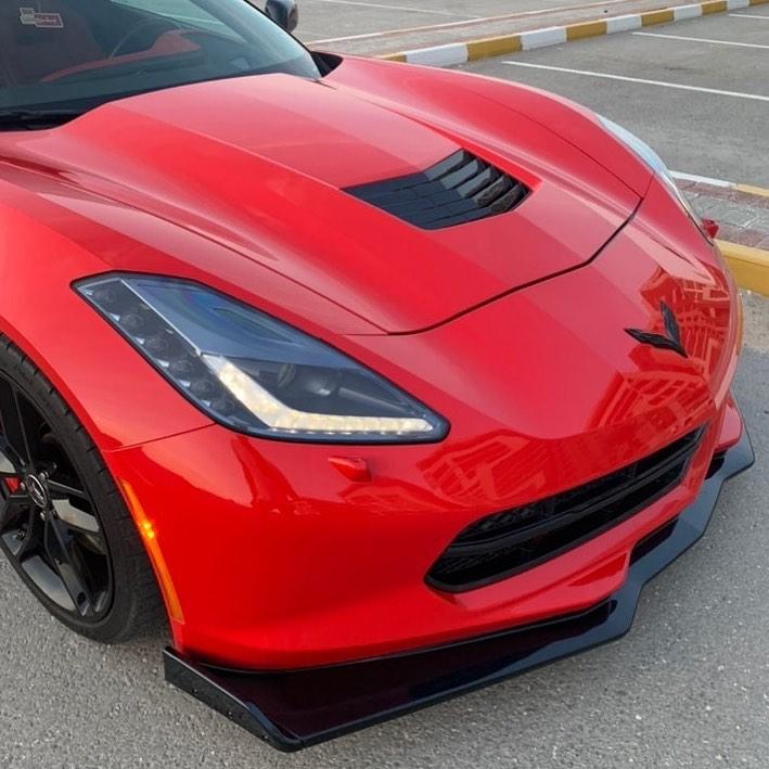 Corvette C7 ZR1 Conversion Stage 2.5 Front Splitter & Side Skirts ...