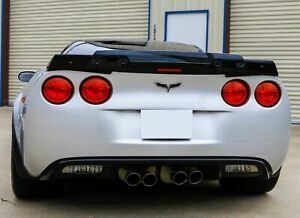 2005 - 2013 Corvette C6.5 Wickerbill Rear Spoiler - Stage 3 Custom Pai ...