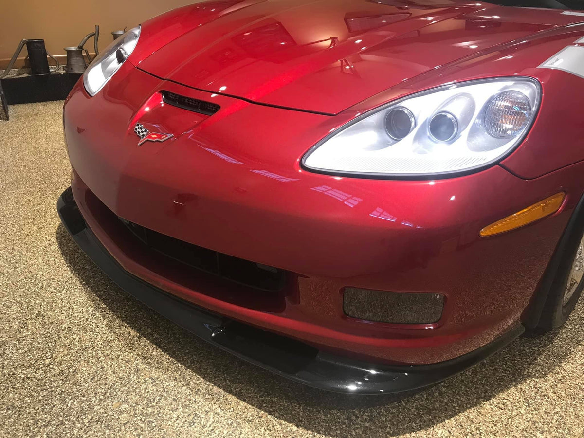 Corvette C6 ZR1 Style REAL Carbon Fiber Rocker Panels Side Skirts & Sp ...