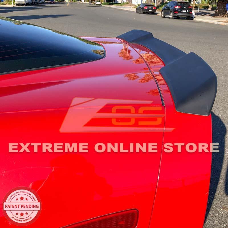 2005 - 2013 Corvette C6 ZR1 Extended Style Rear Trunk Spoiler Wing Cus ...
