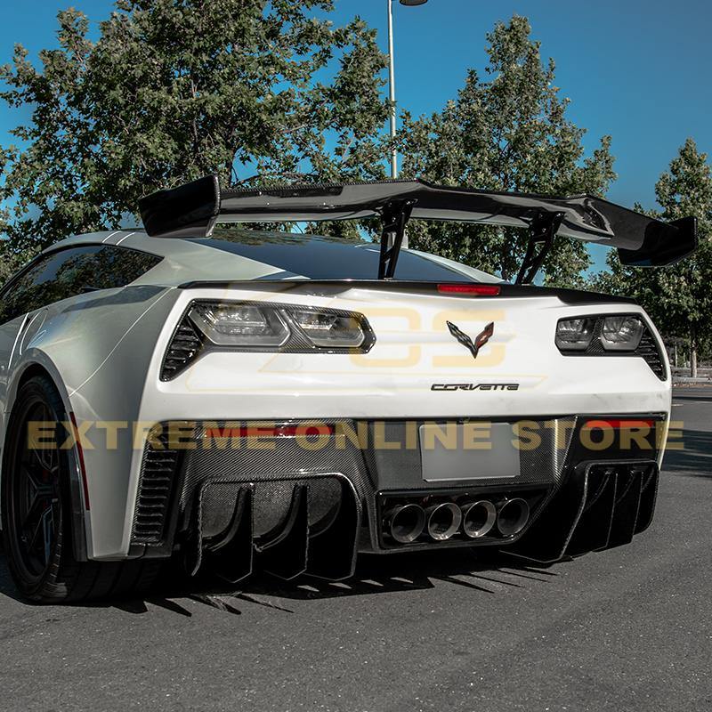 Corvette C7 Carbon Fiber Rear Bumper Diffuser – Performance Corvettes