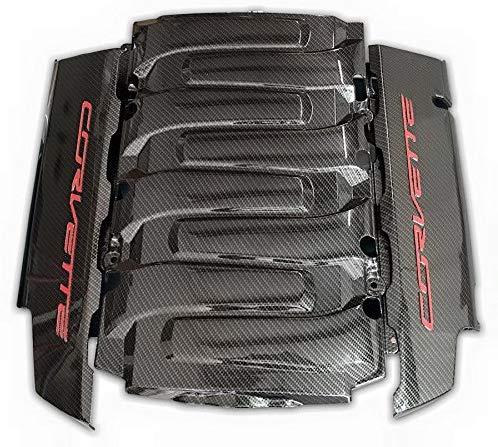 CORVETTE C7 STINGRAY CARBON FIBER HYDROGRAPHICS PLENUM ENGINE COVER ...