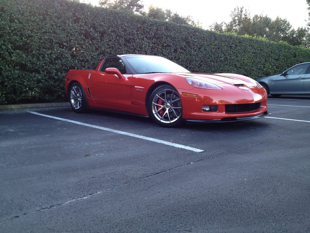 Corvette C6 ZR1 Side Skirts Rocker Panels Z06 Grand Sport - Custom Pai ...
