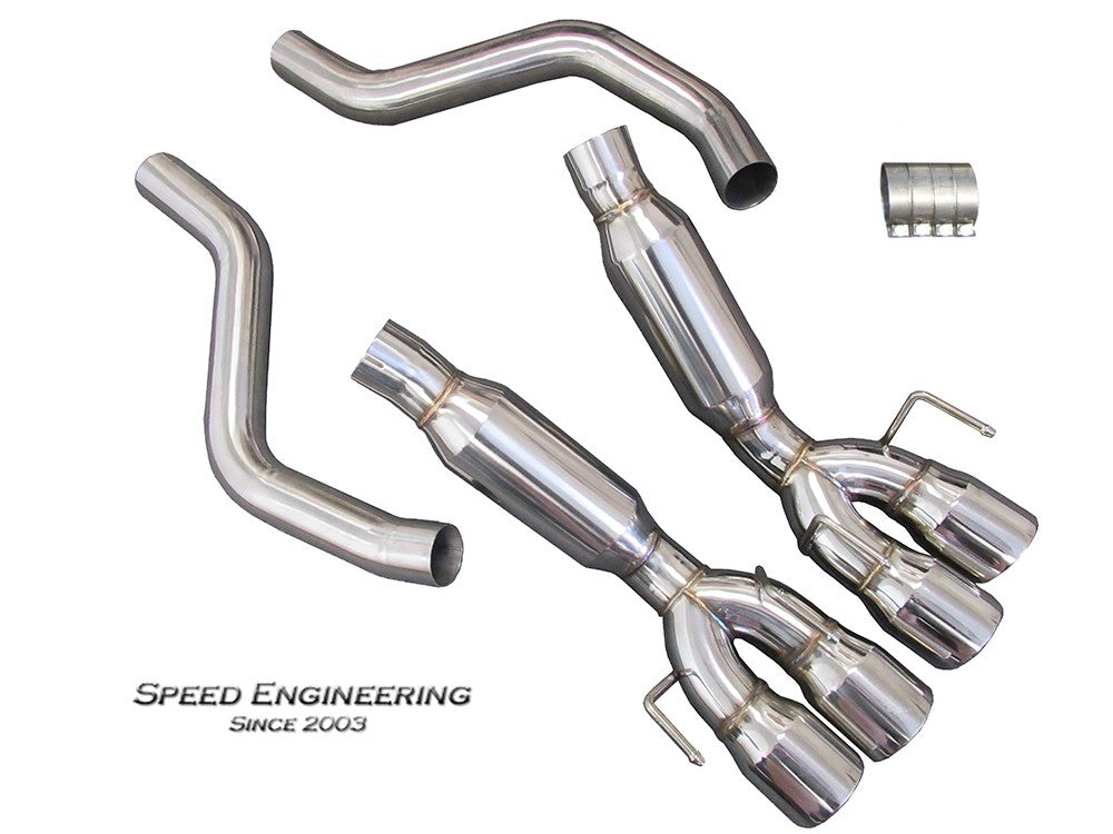 Corvette C6 True Dual Exhaust 2005-13 (LS2, LS3, LS7 Engines ...